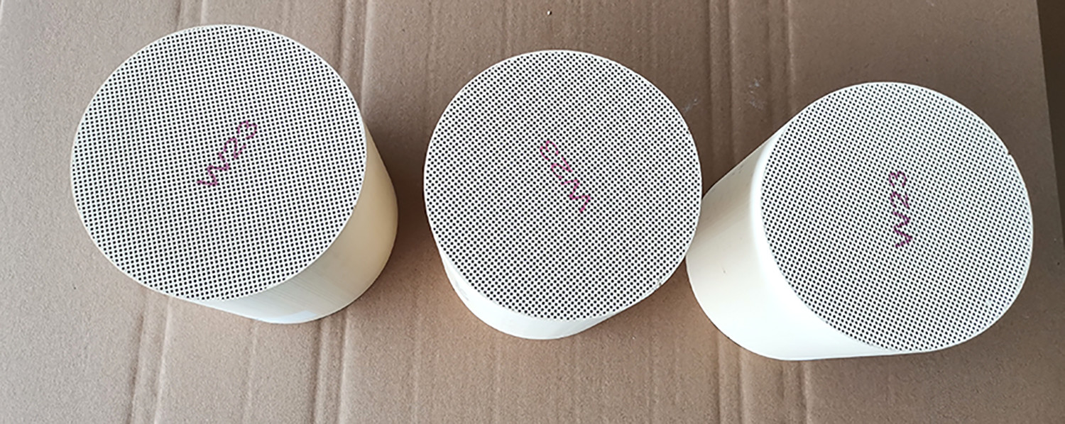 Euro 5 POC GPF Catalyst ppf Benzinli Motor Petek Seramik Yüzey